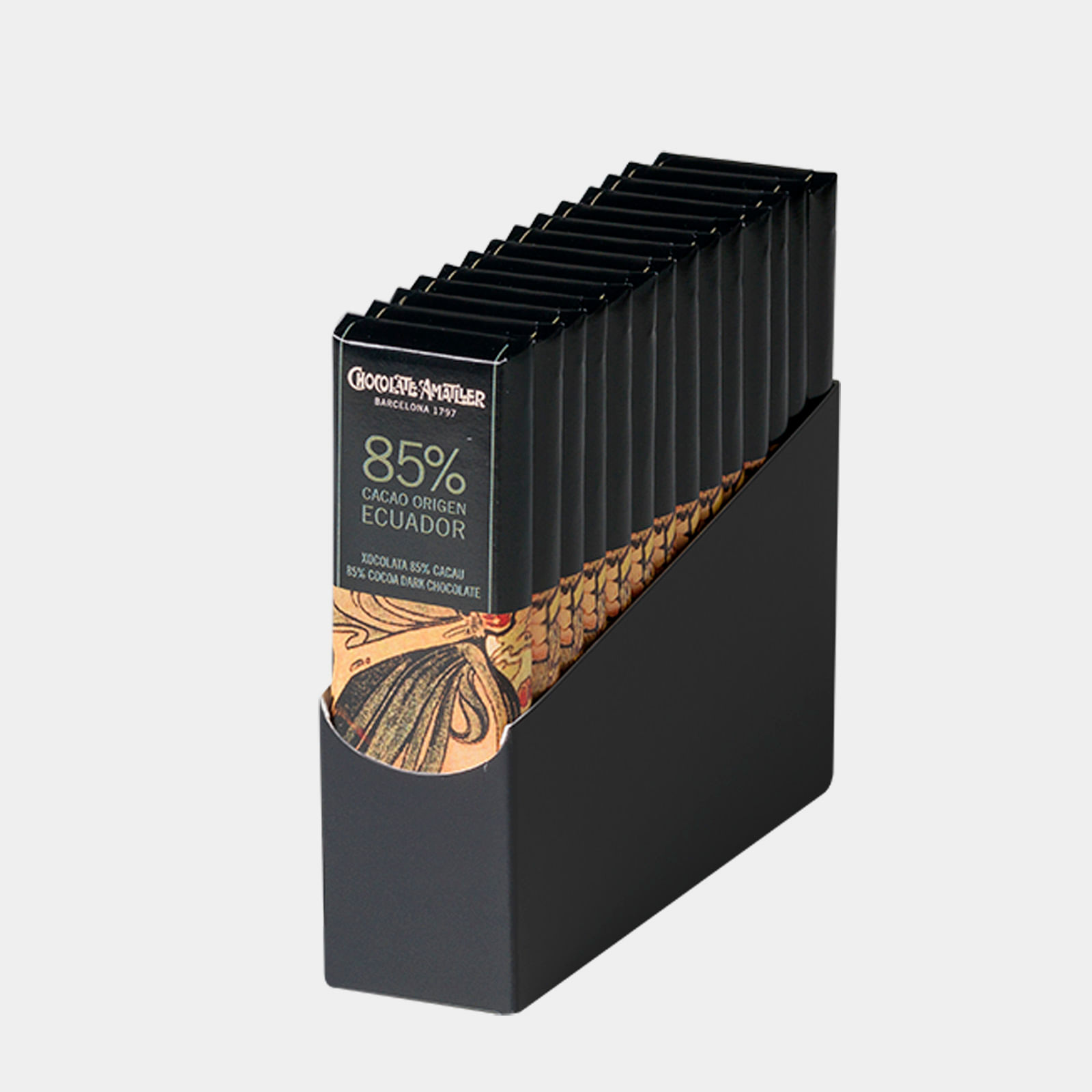 Mini Dark Chocolate Bar 85% Equator 18g | Chocolate Amatller