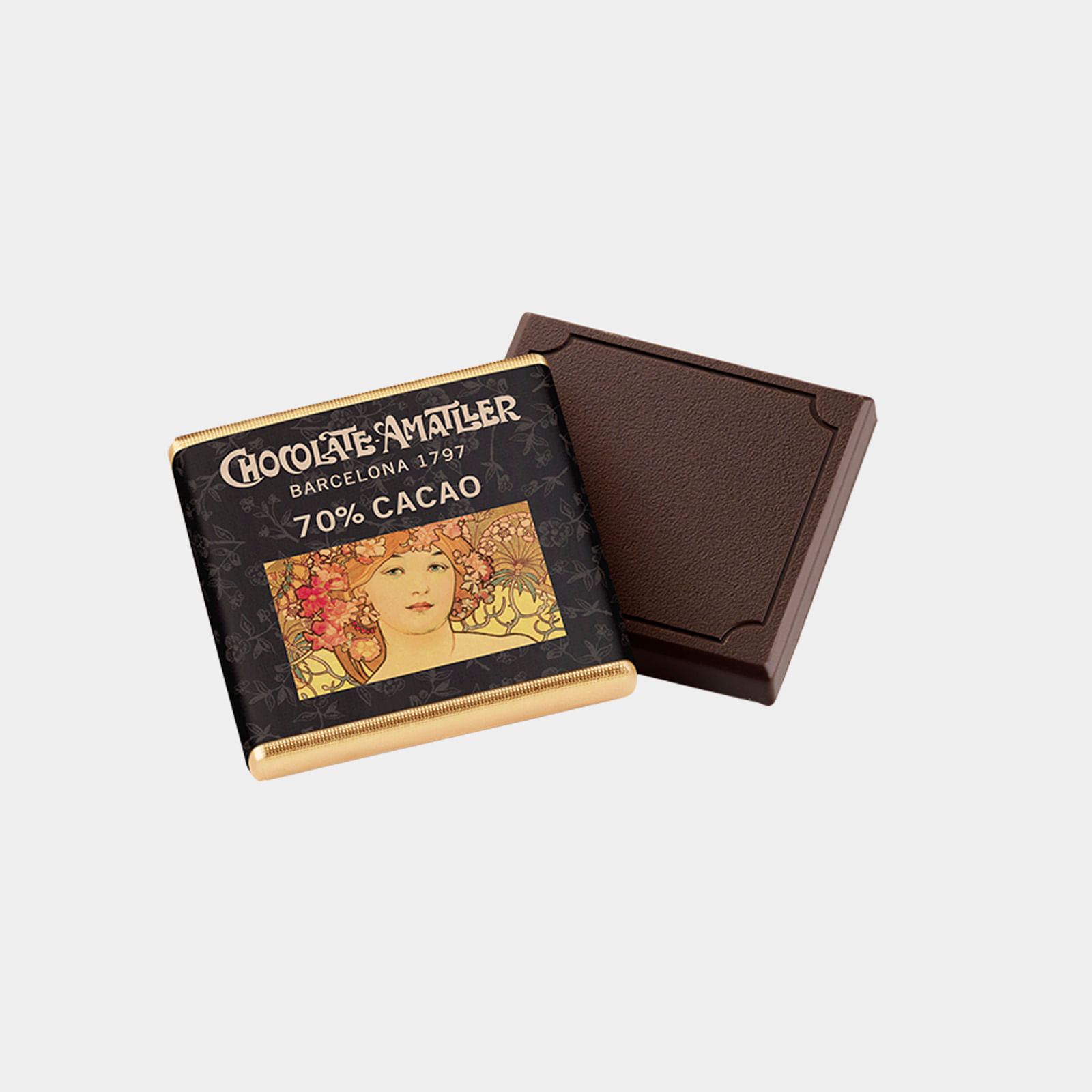 Mini Chocolates 70% cocoa Box 100u x 5g | Chocolate Amatller