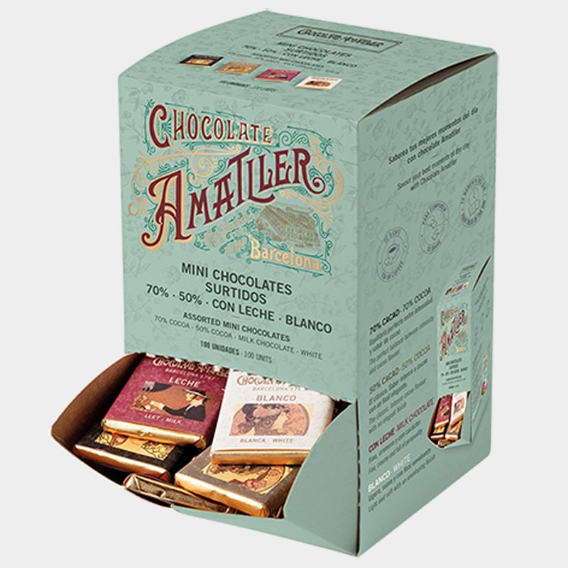 Assorted Mini Chocolates Box 100g x 5u | Chocolate Amatller