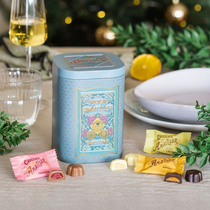 Assortiment Bombons Flors de Fruites 108g | Chocolate Amatller